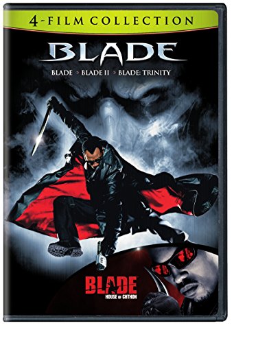 4 Film Favorites: Blade Collection (Blade / Blade II / Blade: Trinity / Blade: House of Chthon)
