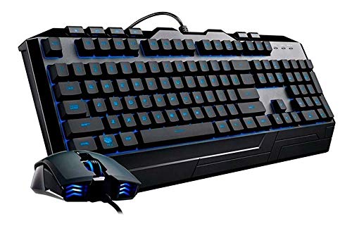 Cooler Master Devastator 3 Gaming Keyboard & Mouse Combo, 7 Color Mode LED Backlit, Media Keys, 4 DPI Settings, Model:SGB-3000-KKMF1-US
