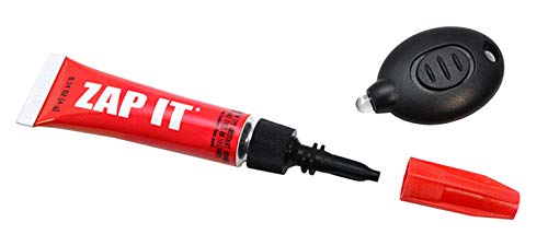 4 Grams of ZAP IT Glue Strong Bonding Adhesive Glue Jewelry Repair Metals Plastic Wood Glass Rubber Ceramics Crafts with LED Light