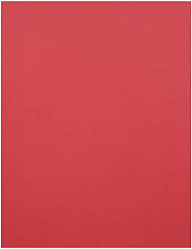Gondiane 24 sheets Red Cardstock Paper 8.5 x 11 Inches for DIY Cards, Invitations, Scrapbooking and Other Crafts(250gsm/92lb)