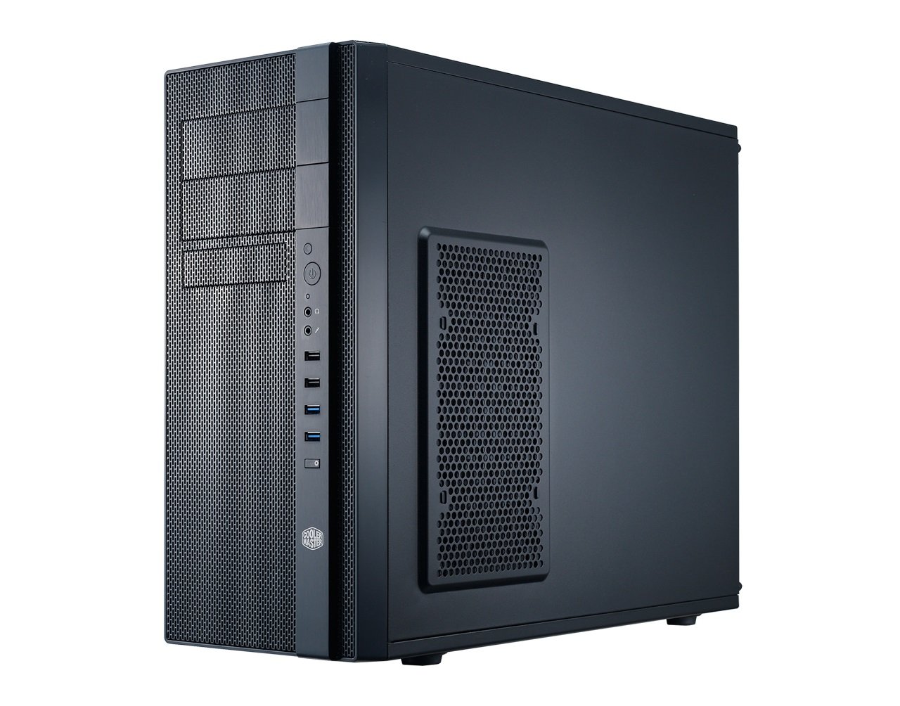 Cooler Master N400 - Mid Tower Computer Case with ATX Motherboard Support, Multiple 240mm Radiator Support, and Ventilated Front Panel