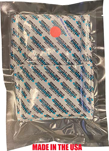 Blazing Foods 2,000 CC Oxygen Absorbers (20 Packets) USA Made long term food storage for MRE, beef jerky, Harvest Right Freeze Dryer, Dehydrated, and Preserved Foods - FDA Food Safe