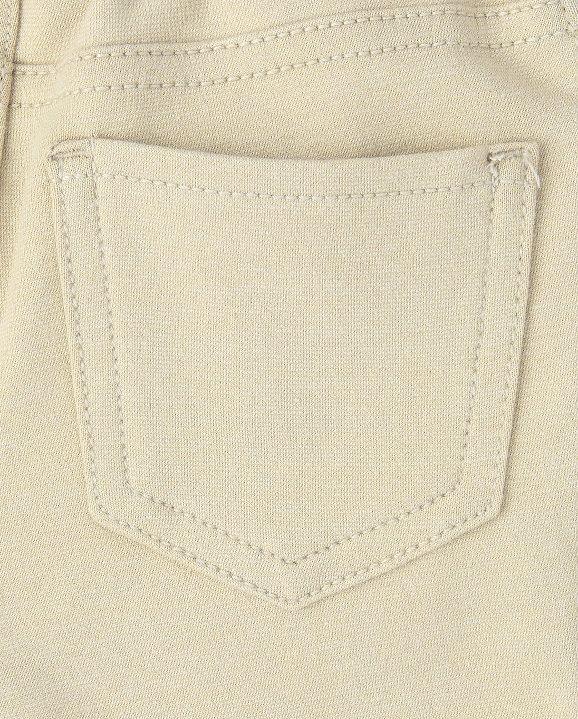 The Children's Place baby girls And Toddler Ponte Pull on Jeggings Jeans, Sandy 2 Pack, 5T US