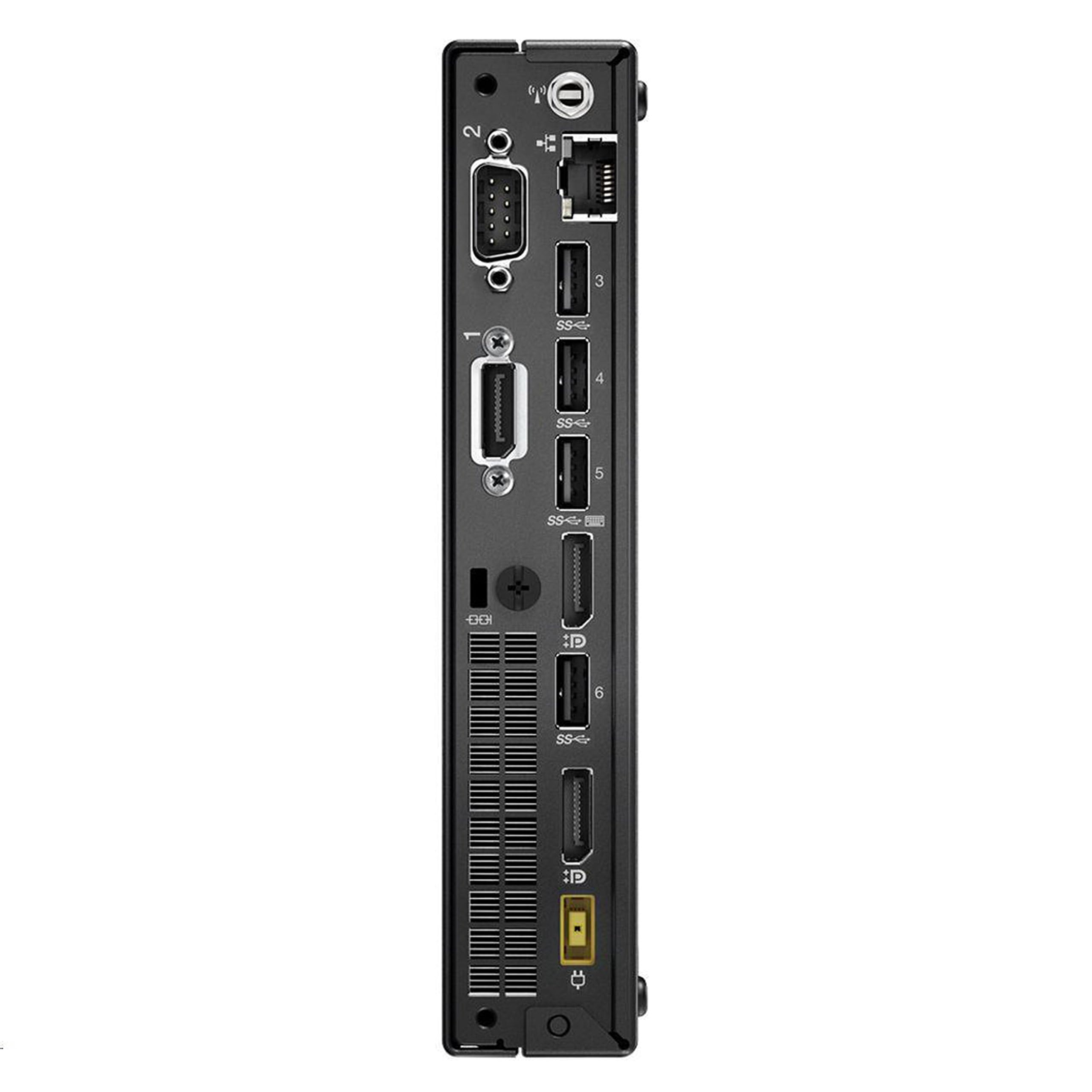 Lenovo ThinkCentre M710q Tiny Desktop PC, Intel Quad Core i5 6500T up to 3.1GHz, 8G DDR4, 500G, WiFi, BT 4.0, Windows 10 Pro 64-Multi-Language Support English/Spanish/French (Renewed)