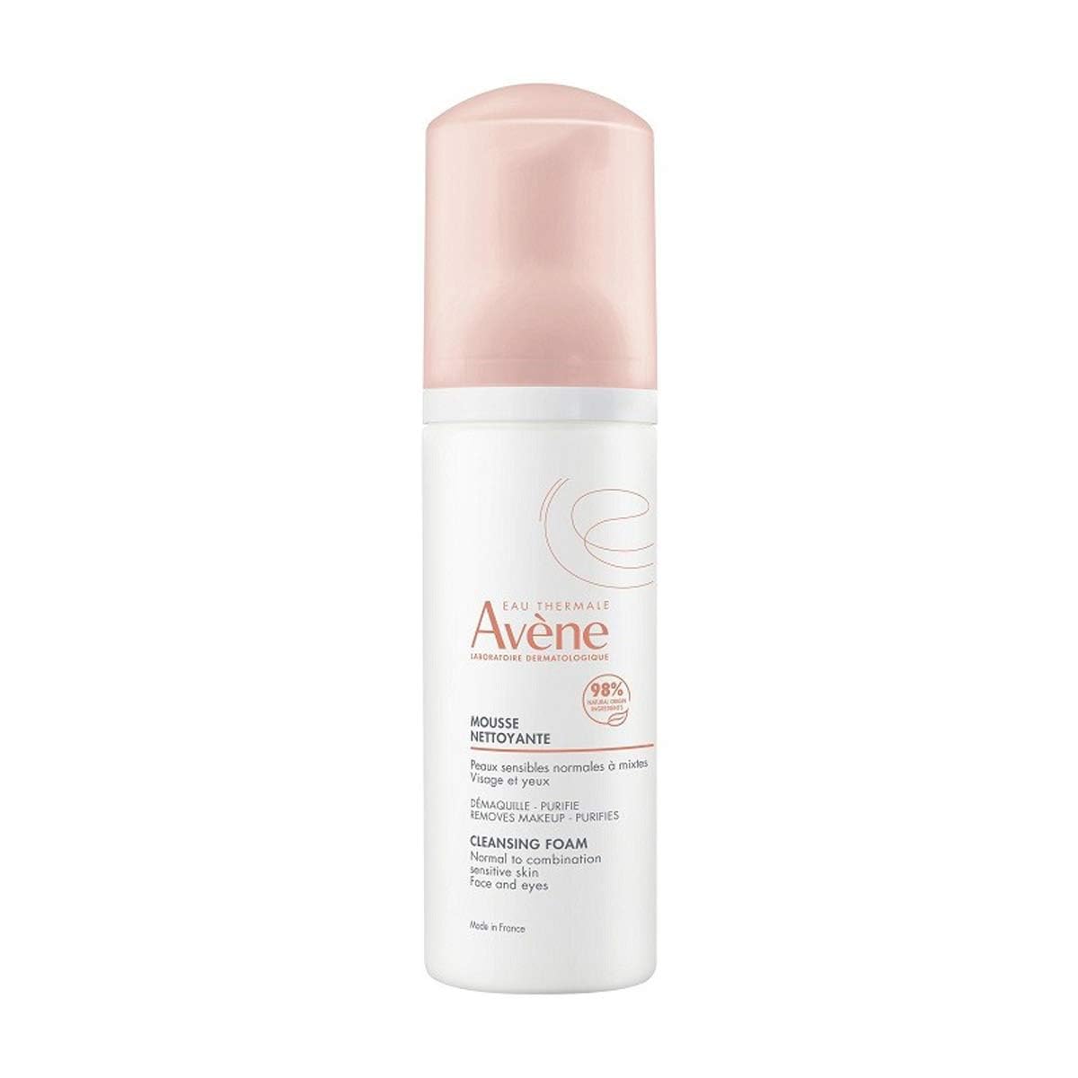 Avene Cleansing Foam, Soap Free Foaming Face Wash For Oily, Sensitive Skin, 5 Oz