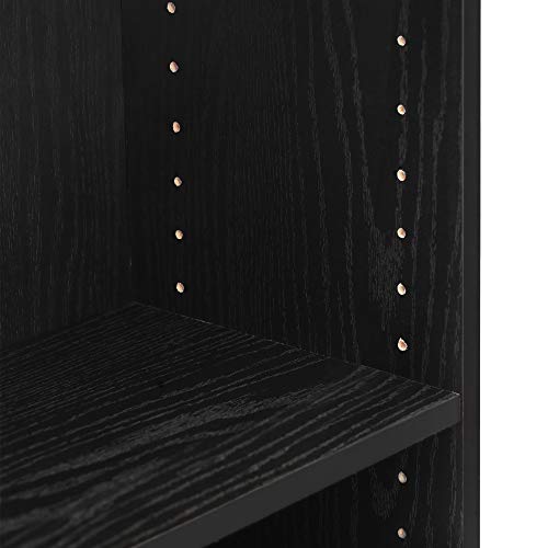 Furinno Gruen 3-Tier Bookcases, Blackwood