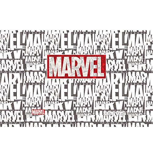 Tervis Marvel Logo Triple Walled Insulated Tumbler, 20 oz, Stainless Steel