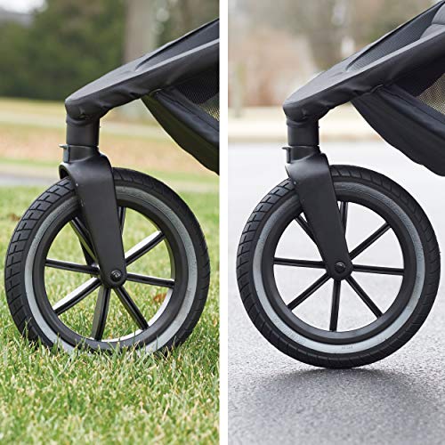 Evenflo Folio3 Stroll & Jog Travel System with LiteMax 35 Infant Car Seat, Skyline