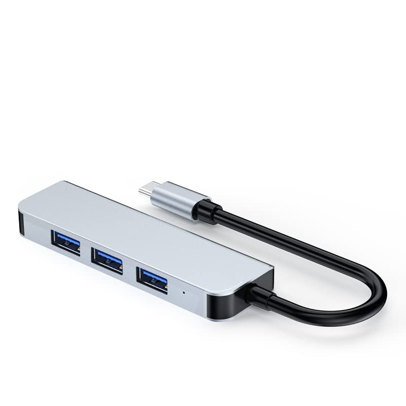 4 in 1 Type-C to 4USB Smart Dock Compatibility 1*USB 3.0 3*USB2.0 Aluminum Alloy Enclosure