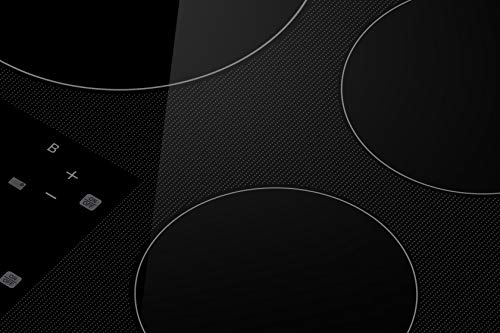 Empava 36” Electric Stove Induction Cooktop with 5 Power Boost Burners Smooth Surface Vitro Ceramic Glass in Black, 36 Inch