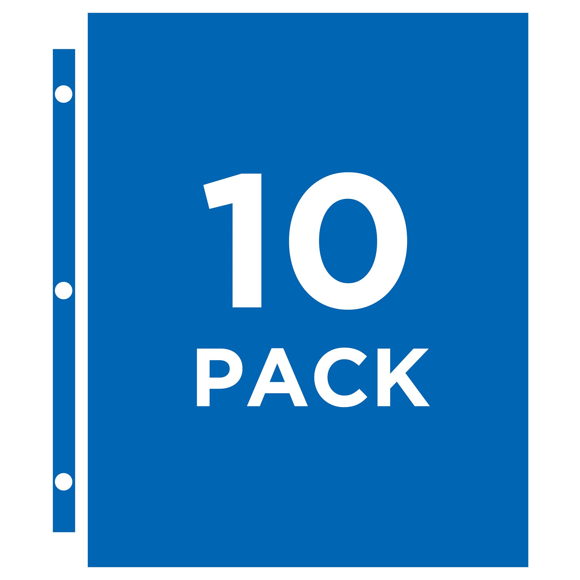 Avery 9 Pocket Trading Card Pages for 3 Ring Binder, Pokemon Cards, Pack of 10, Holds 90 Cards Total (76016)