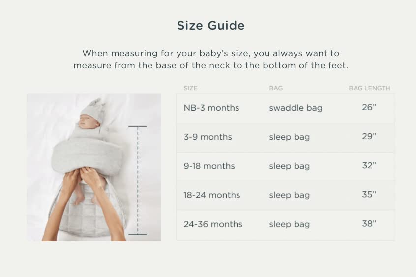 GUNAMUNA Unisex Baby Sleep Bag, Sleep Sack Sleeping Bag for Infants Toddlers, Easy Changing Diaper Zipper, 2.6 TOG, Shine, 3-9 Months