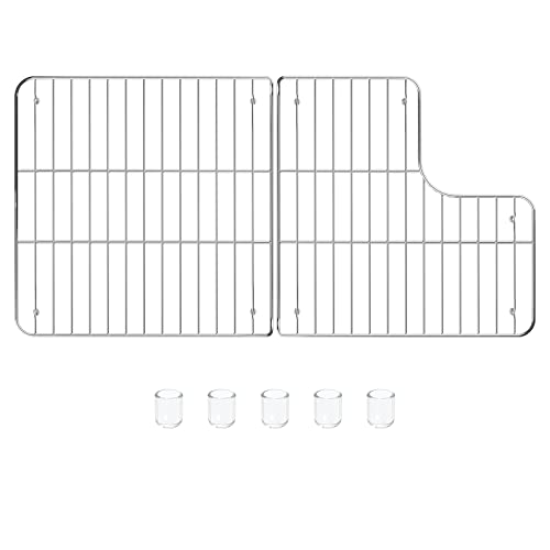 6639-ST Kitchen Bottom Basin Sink Rack for Kohler Whitehaven K-6488 and K-6489 304 Stainless Steel Sink