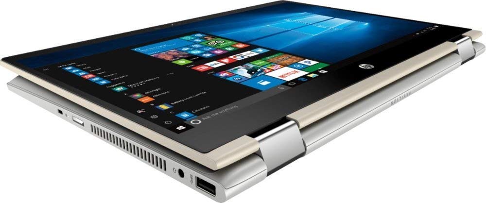 HP Pavilion X360 2-in-1 2019 Flagship 14" Full HD IPS Touchscreen Laptop/Tablet, Intel Quad-Core i5-8250U 8GB DDR4 128GB SSD 802.11ac Bluetooth 4.2 Fingerprint Reader Backlit Keyboard Win 10 (Renewed)