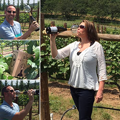 Guzzle Buddy Wine Bottle Glass, It Turns Your Bottle into Your Glass, Original As Seen on Shark Tank