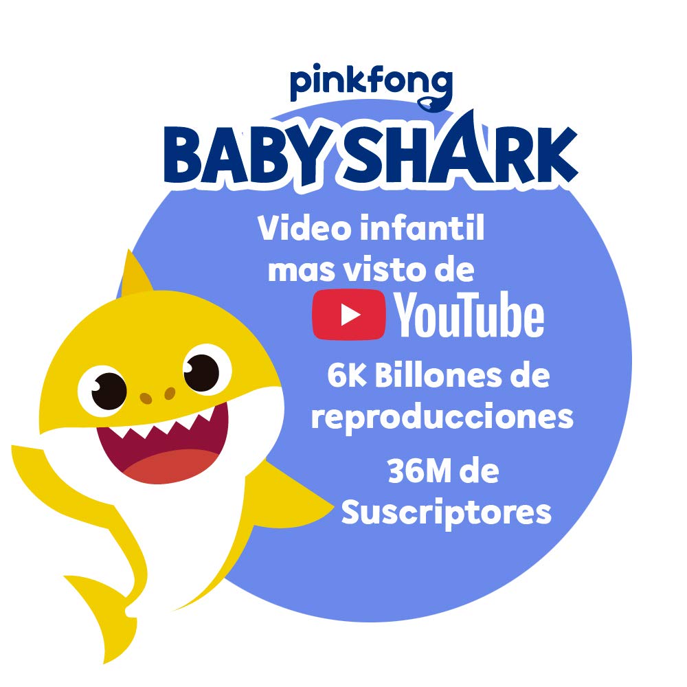 Baby Shark Plush Musical Bandai SS92513 (Daddy Shark)