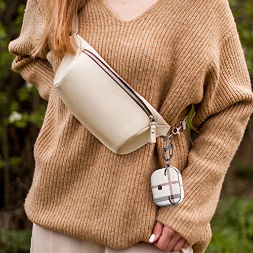 AirPods 3rd Generation Case , Leather AirPods 3rd Case for Apple AirPods 3rd,AirPods 3 Luxury case, with Wrist Strap and Keychain, for Apple AirPods 3rd Generation 2021,(Eco-Friendly Leather)