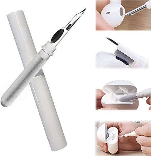AirPods Pro 1st Generation Case with Cleaner kit Replacement Ear Tips Silicone Protective Charging Headphone Cover with Keychain,Cleaning Pen for Air pods Pro Eartips with Noise Reduction Hole Airpod