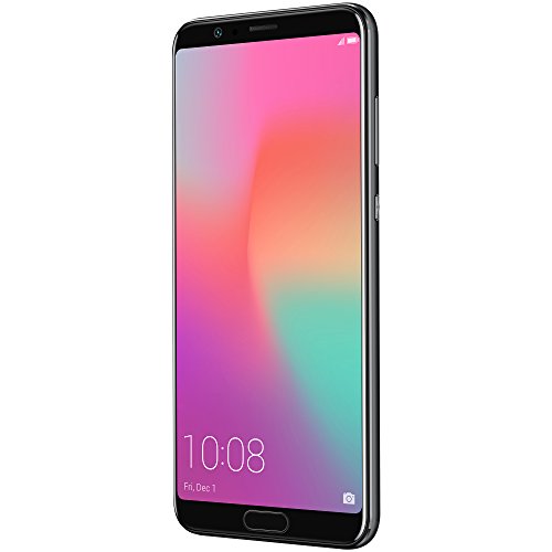 Honor View10 GSM Unlocked Smartphone, AI Processor, 5.99β FullView Display, 20MP + 16MP Dual-Lens AI Camera, Dual SIM 4G, Fast Charging, 6/128 GB, Black (US Warranty)