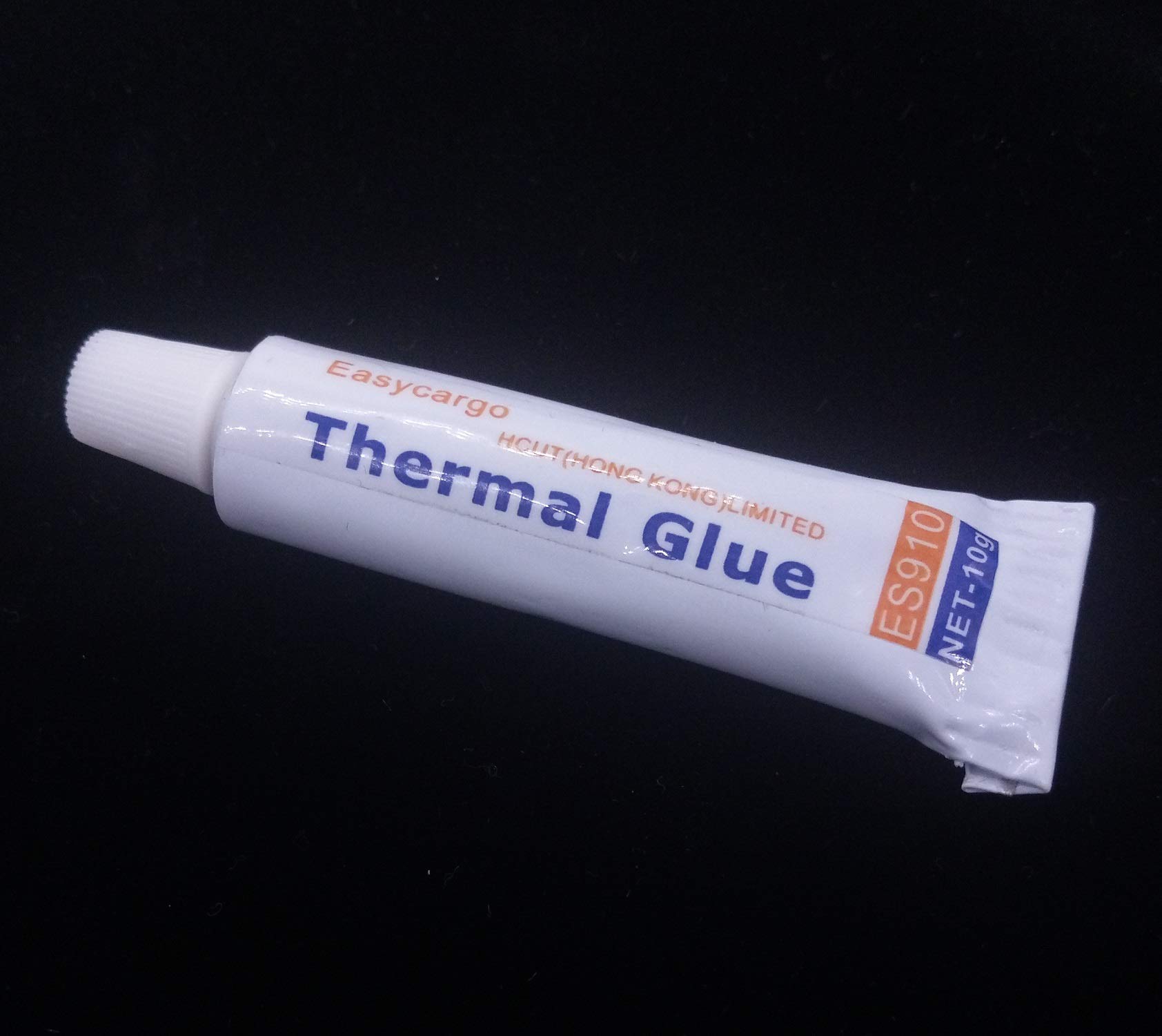 Easycargo Thermal Glue, High Performance Silicone Thermal Conductive Adhesive Glue, Cooler Epoxy Compound for Heatsink GPU VRM VRAM LED IC Chips MOSFET BJT Transistor 3D Printer PCB Tec1-12706