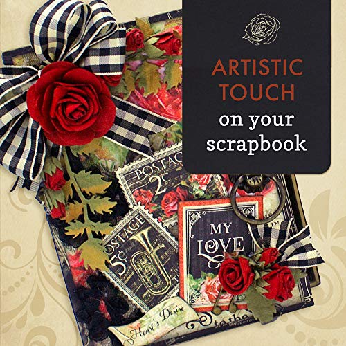 Graphic 45 Rose Bouquet CollectionâTriumphant Red Paper Flowers, Multi