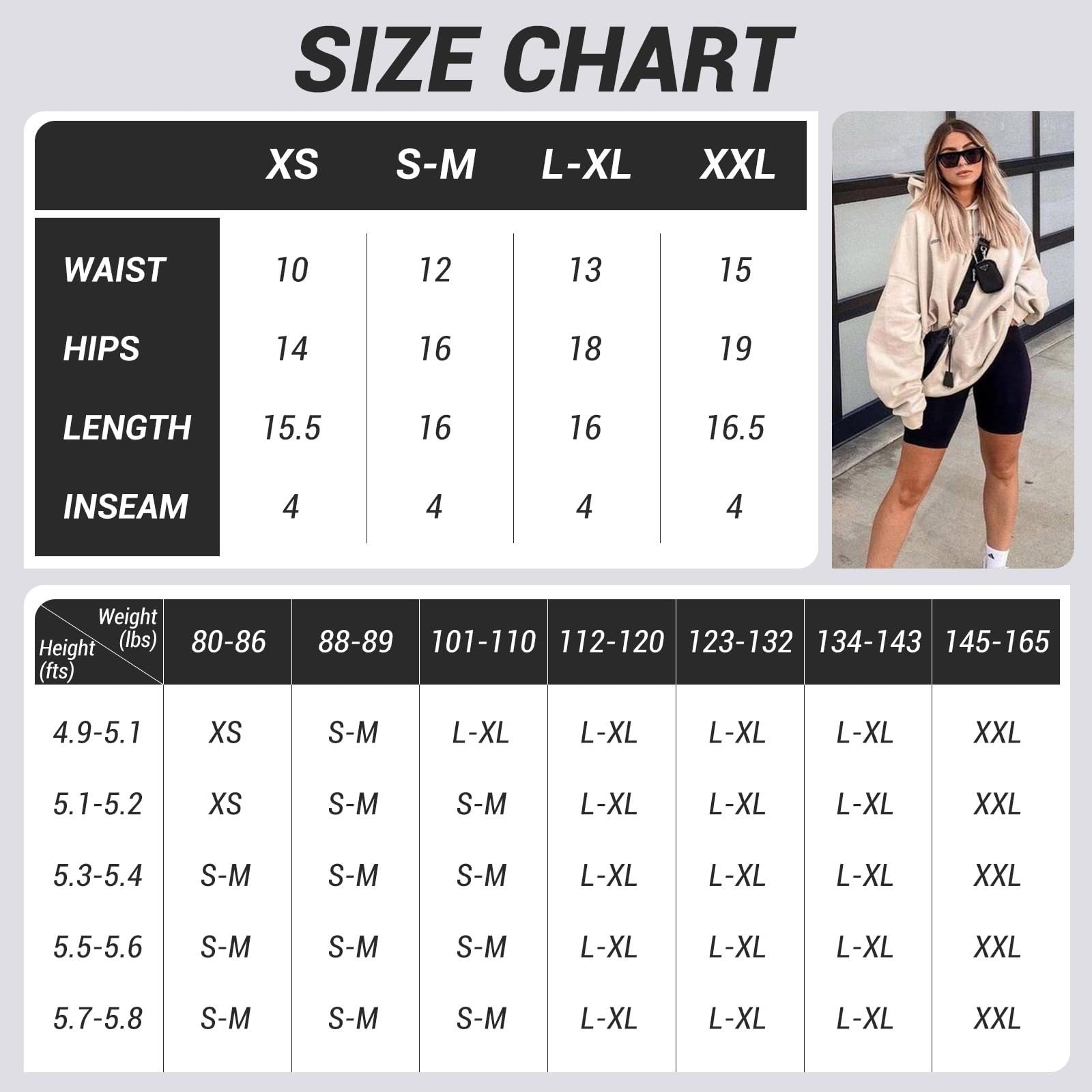 4 Pack Biker Shorts for Women – 5" High Waisted Stretch Spandex Workout Shorts for Summer Yoga Running Athletic