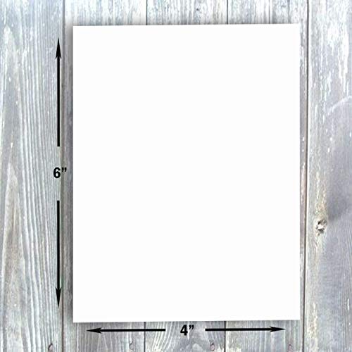 Hamilco Cream Colored Cardstock Thick Paper - Blank Index Flash Note & Post Cards - Greeting Invitations Stationary 4 X 6" Heavy Weight 80 lb Card Stock for PrinterĀ - 100 Pack