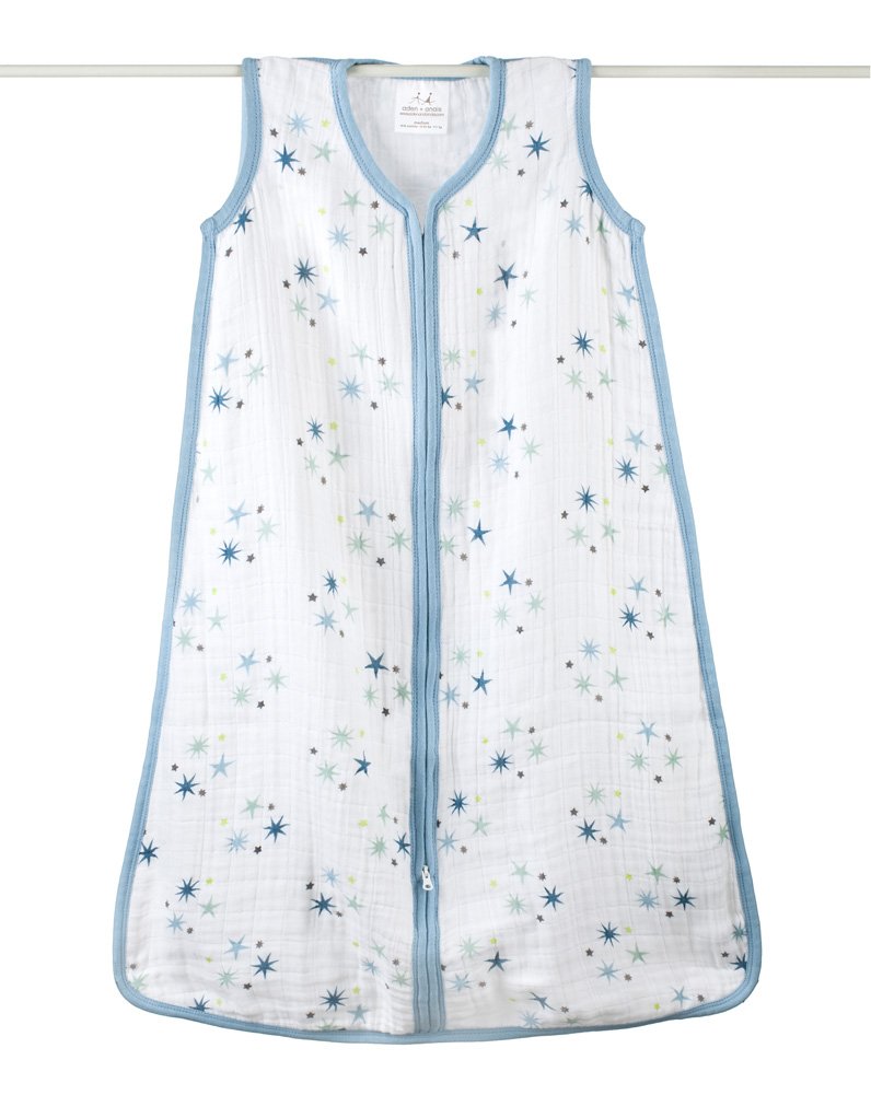 aden + anais Organic Muslin Sleeping Bag, Snuggle Bug, X-Large