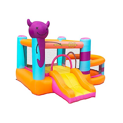 Bouncy Castles Inflatable Bouncy Castle,Large Inflatable Castle Children's Indoor Outdoor Playground