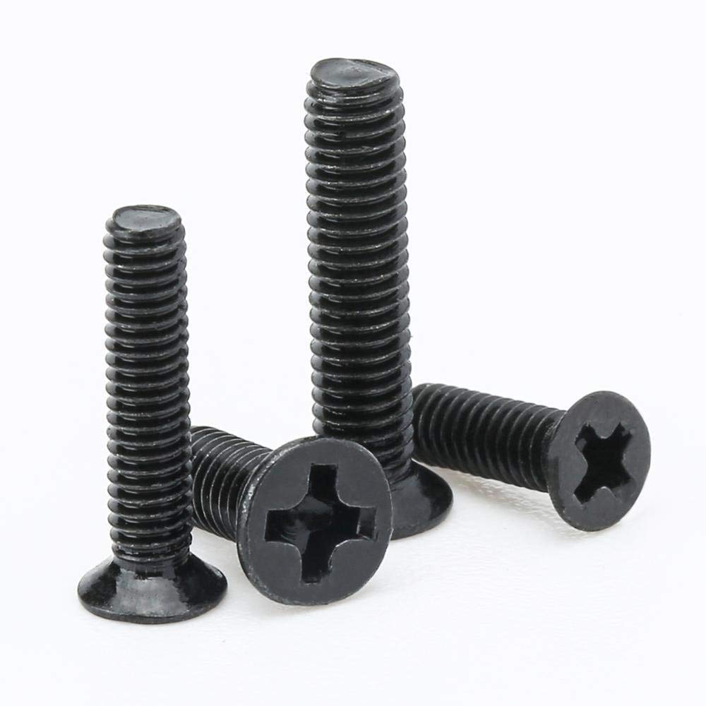 Tap Bolts 650pcs Countersunk Flat Head Cross Mini Screw Set M2 M2.5 M3 Carbon Steel Computer Notebook Laptop Screws Kit for Hp for Lenovo Screws