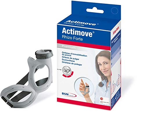Actimove Rhizo Forte Thumb Brace Medium Left Gray