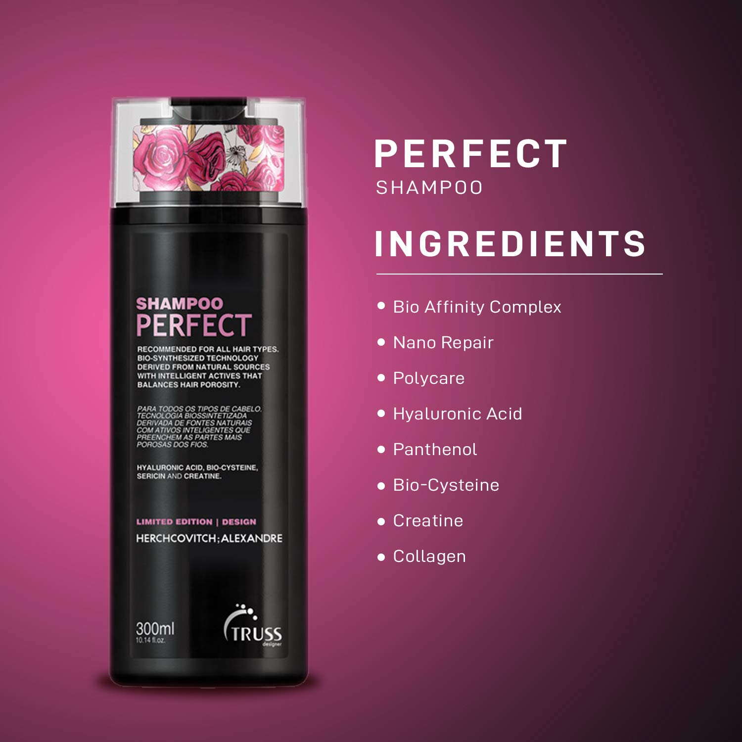 Truss Perfect Shampoo and Conditioner Set Bundle