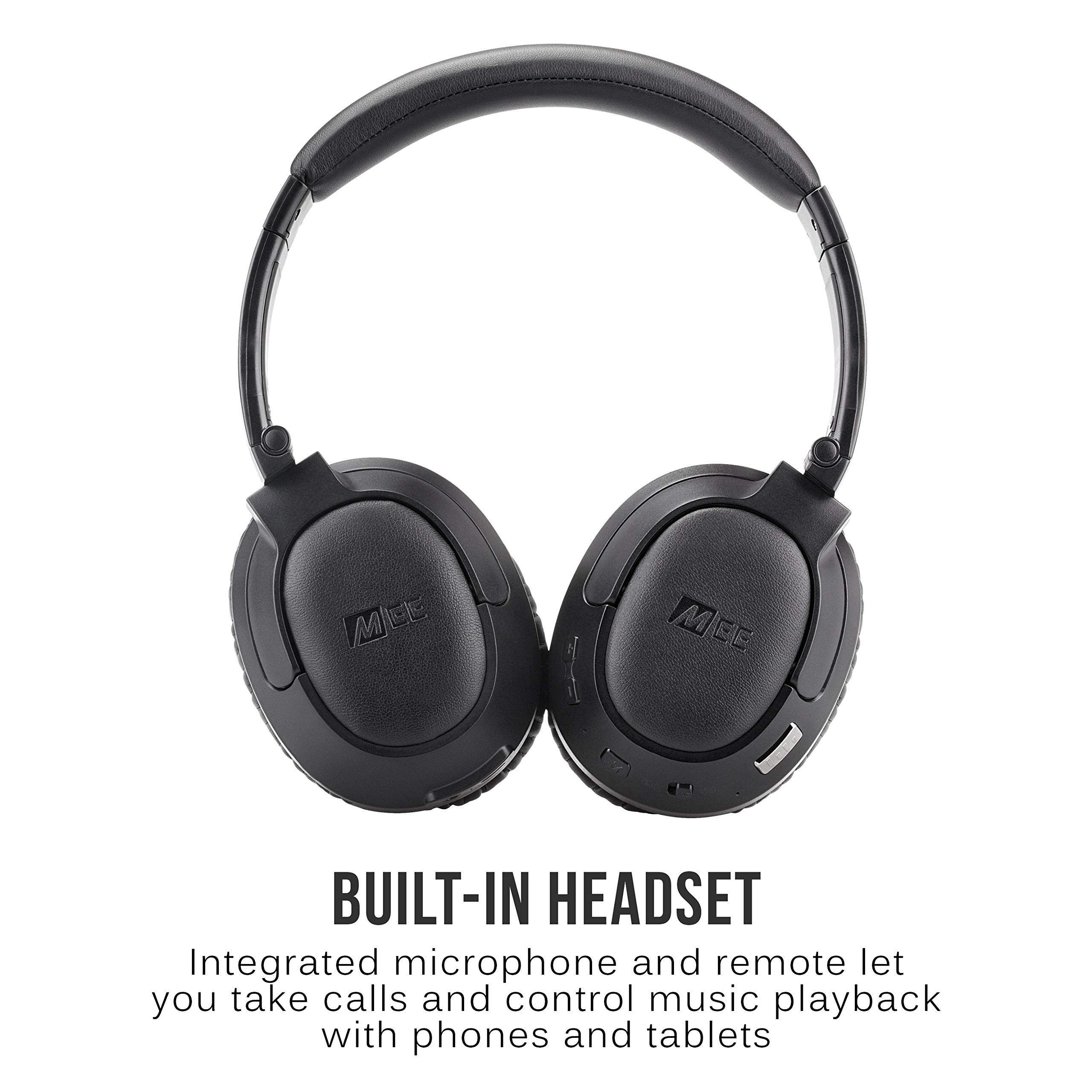 MEE audio Matrix Cinema ANC Bluetooth wireless Active Noise Cancelling headphones with aptX Low Latency, CinemaEAR audio enhancement, and active noise cancellation
