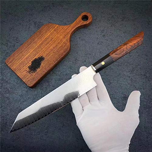 MASALONG 13inch VG10 Damascus Steel Chef Japanese Kitchen Knife 8inch Blade Knives Cooking knife (Kitchen8)