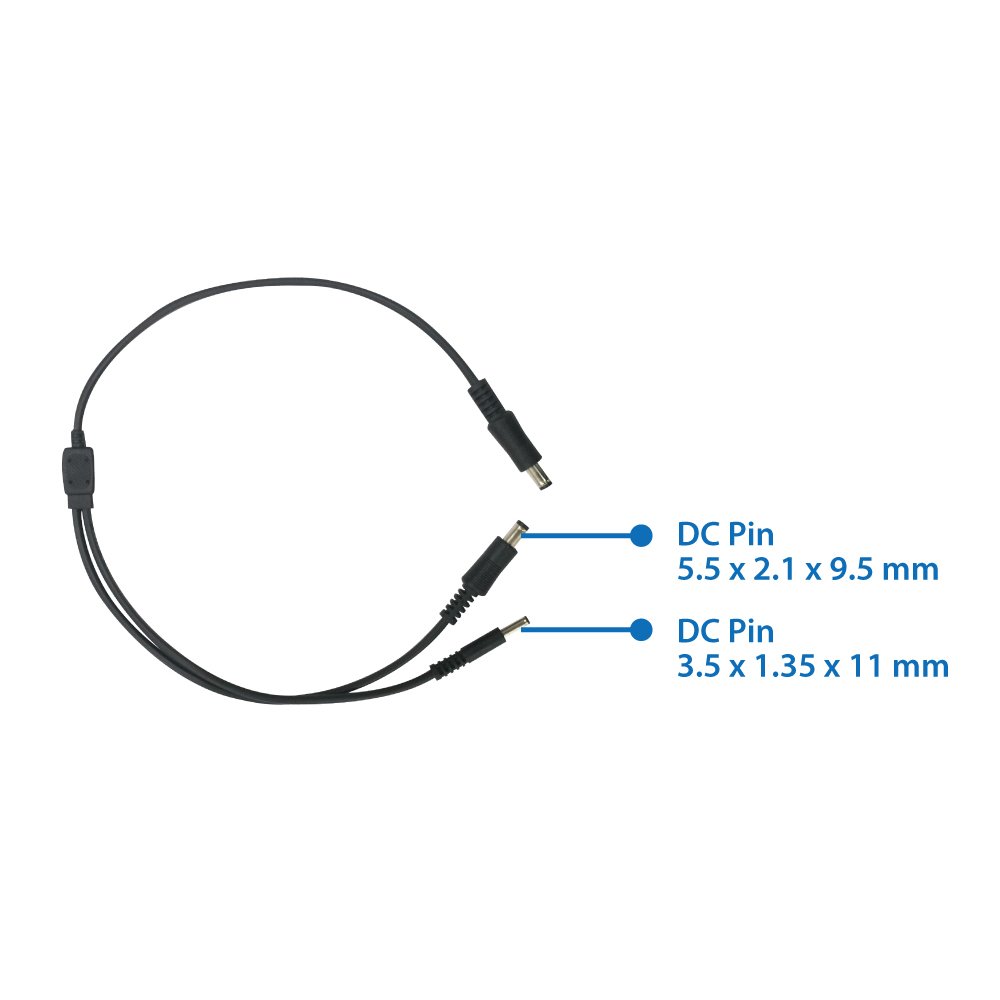 Edimax Pro Compact Gigabit PoE+ Splitter with Adjustable 5/9/12V x 2A Output, IEEE 802.3at, Delivers Data and Power from PoE Runs to Non-PoE Devices for up to 100 Meters, GP-101ST