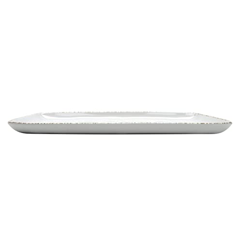 G.E.T. CS-1412-UM Melamine Rectangular Serving Platter, 14" x 11.5", Urban Mill