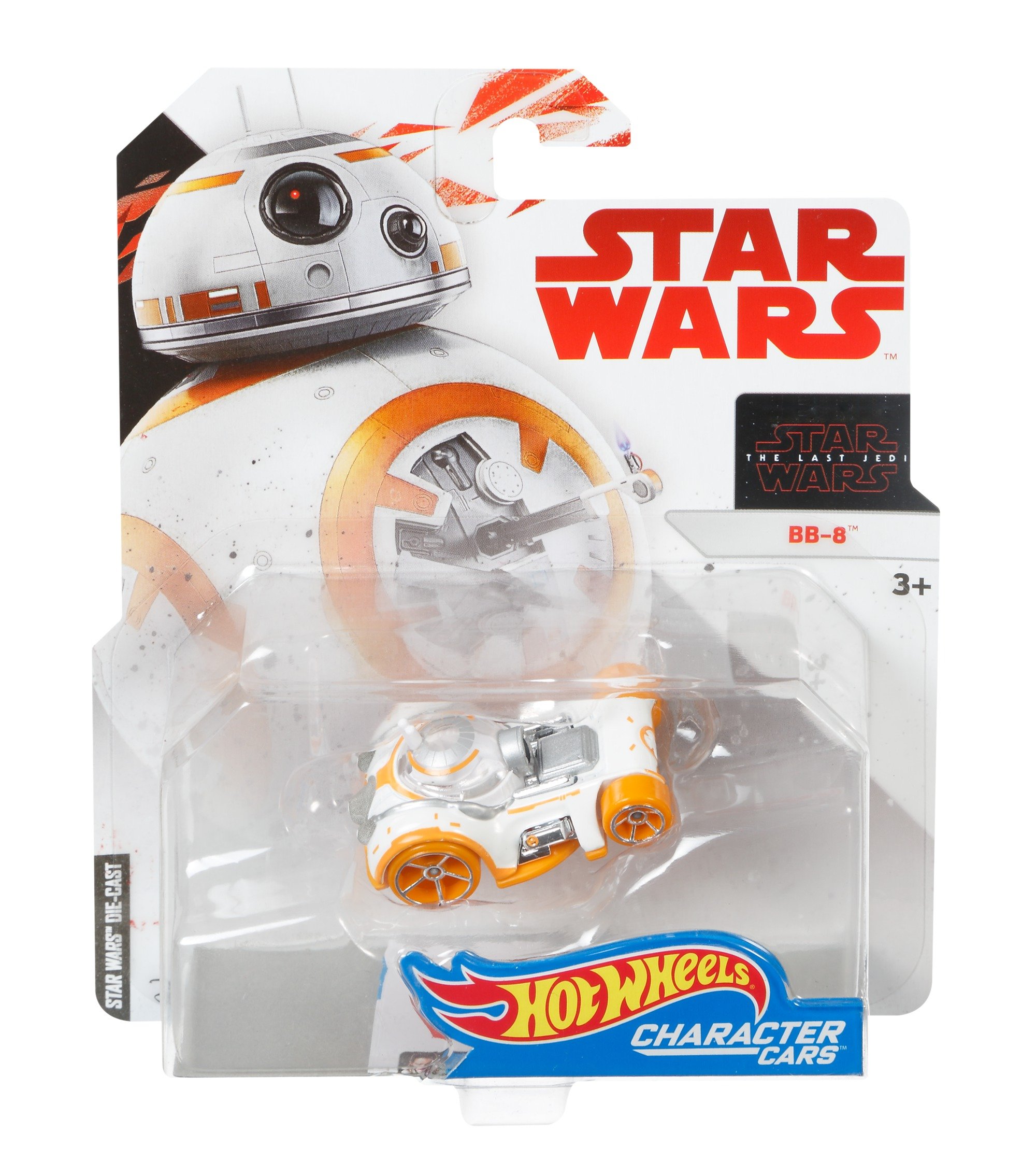 Hot Wheels Star Wars BB-8 character car
