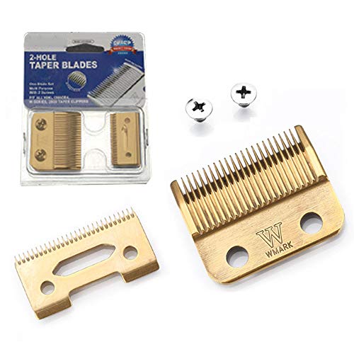 Professional Cutting Guides Kit Universal Hair Clipper Blade Attachment Replacement For Wahl Senior cordless&5-star Sentor, Super Taper, Super Taper Ii, Pro Basic, Magic Basic(Glod)
