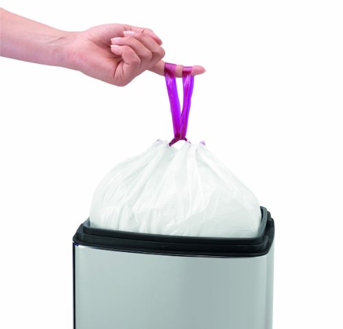 Brabantia Rectangular Touch Bin, 10 L - Brilliant Steel
