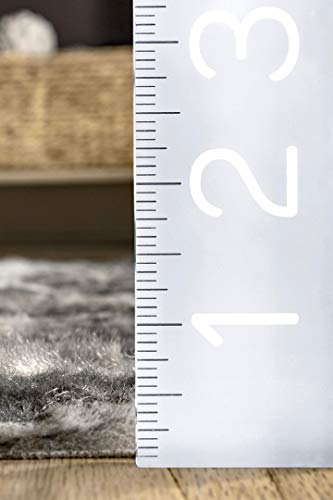 nuLOOM Bravo Spotted Faux Cowhide Area Rug, 5' x 6' 7", Grey
