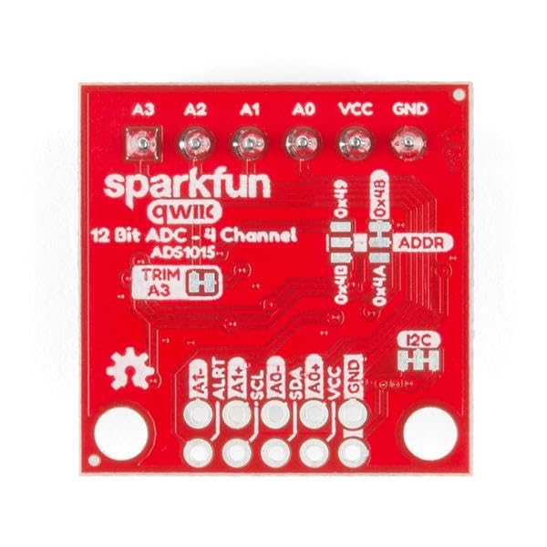 SparkFun (PID 15334 Qwiic 12 Bit ADC - 4 Channel (ADS1015)