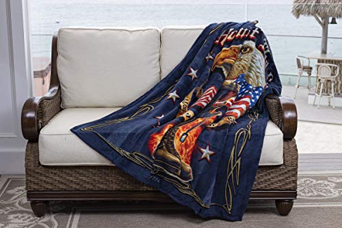 Erazor Bits Large Throw Blanket 50 x 60| Home of The Free Throw Blanket MM141-TB