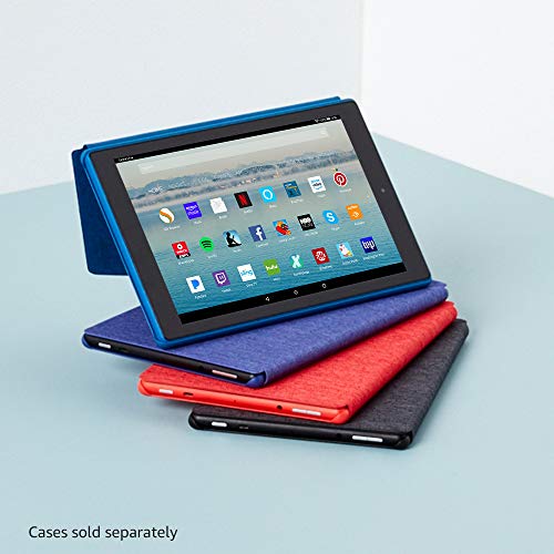Fire HD 10 Tablet with Alexa Hands-Free, 10.1" 1080p Full HD Display, 32 GB, Marine Blue (Previous Generation - 7th)