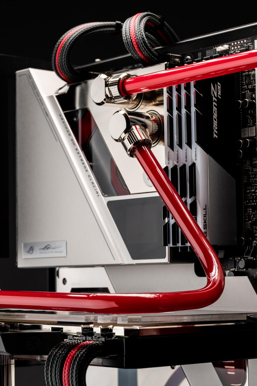 EKWB EK-HD PETG Tube, 12/16mm, 500mm, Clear, 8-pack