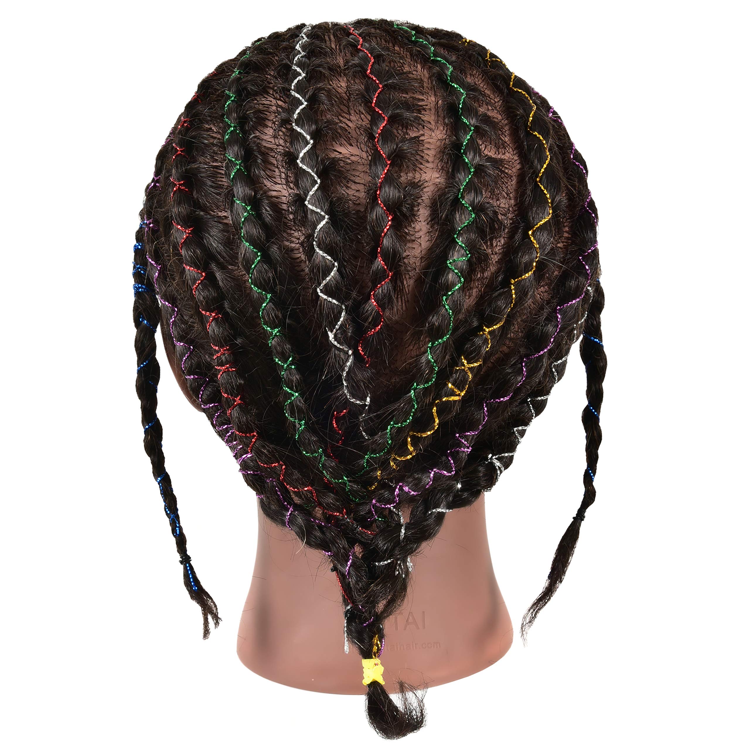 FUTAI Kinky Curly Real 100% Human Hair Mannequin Head with Table Clamp Stand for Hairdresser Practice Braiding Styling Manikin Cosmetology Doll Training Head Bleaching Dyeing Curling Cutting Updos