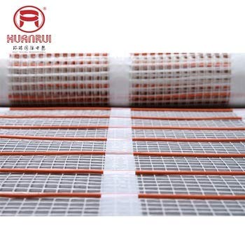 230V Heating Mat Electric Radiant Floor Heating System for Easy Installation Under Tile, woodfloor and Infloor(1M) (150W/㎡(0.52))