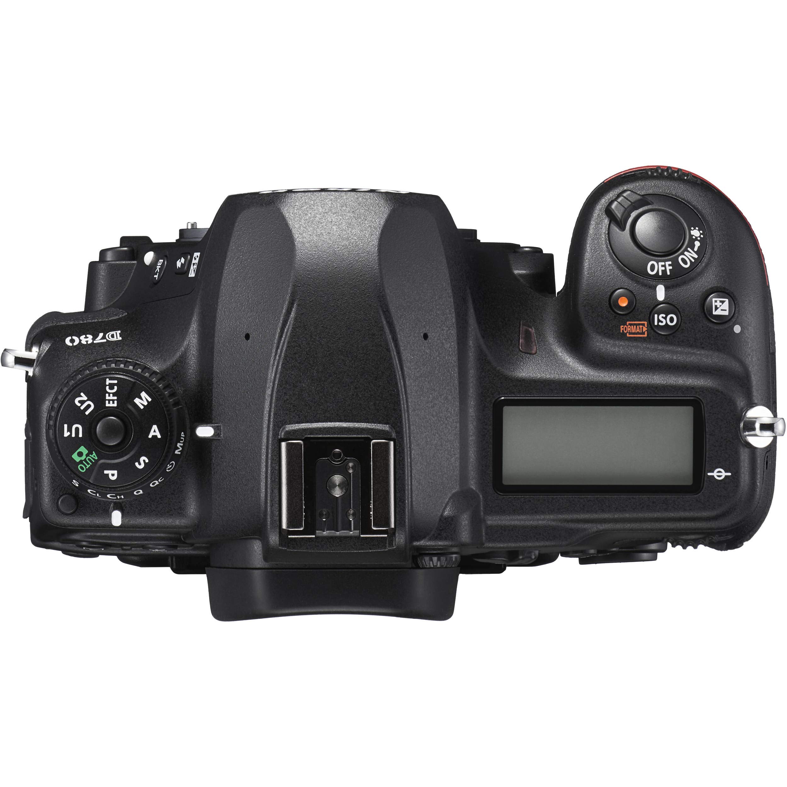 Nikon D780 DSLR Camera with Nikon 28-300mm f/3.5-5.6G VR Lens, 50mm f/1.8G AF-S Lens Complete Bundle with Bag, Neck Strap, Battery, 64GB Card, Filter Kit and Accessories