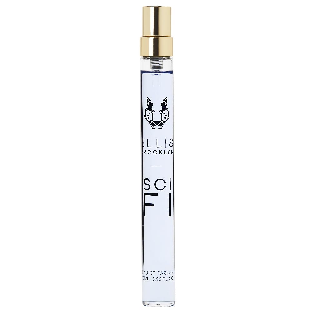 Ellis Brooklyn SCI FI Eau De Parfum - Aromatic Gourmand Perfume For Women with Bergamot, Green Tea, & Cashmere Woods, Vegan Perfume Made In The USA