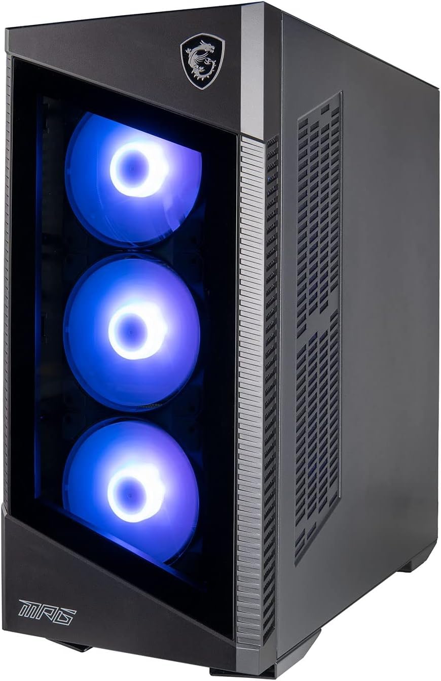 Empowered PC MPG Velox Gaming Desktop (NVIDIA GeForce RTX 4070 TI, Ryzen 7 5700X Processor, 32GB DDR4 RAM, 512GB NVMe SSD + 2TB HDD, WiFi, Windows 11 Home) RGB Gamer Computer (by_MSI)