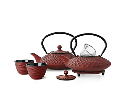 Bredemeijer Xilin Stand Serving Tray, Red